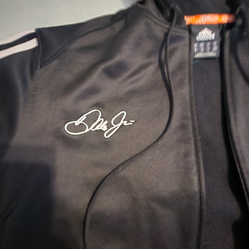 Dale Earnhardt Jr. Adidas Full Zip Black Jacket Medium Stitched Logo ...