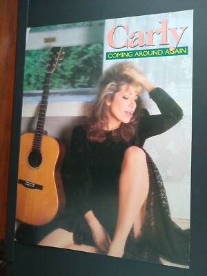 Vintage Original 1997 CARLY SIMON Poster. “Coming Around Again” | eBay