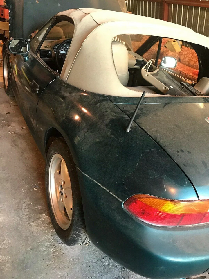 6 3/4" inch Short Black Antenna Mast Power Rod Radio AM/FM for BMW Z3 ...