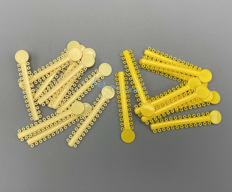 1040Pcs/Pack Dental Orthodontic Elastic Ligature Ties Rubber Bands ...