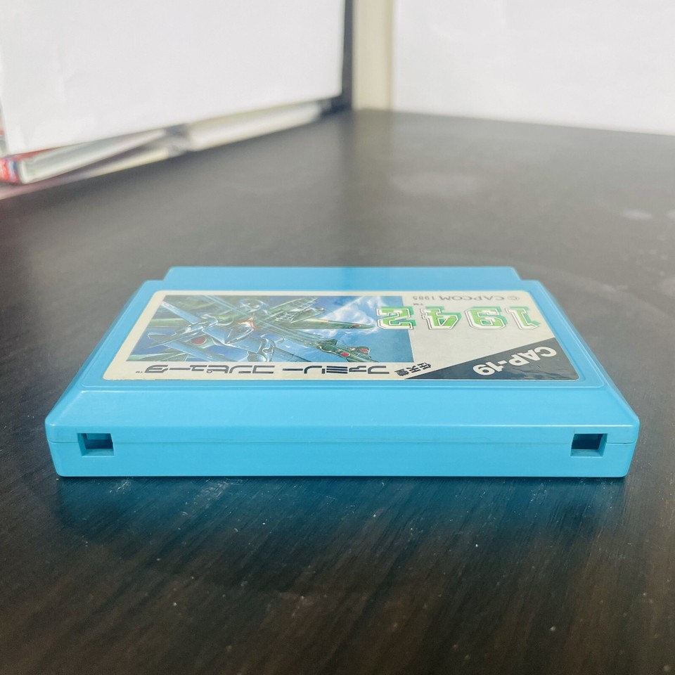 1942 Nintendo Famicom NES Capcom 1985 CAP-19 Japanese Version Shooter ...