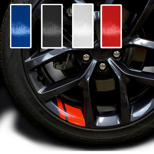 6x Reflective Car Wheel Rim Vinyl Cut Decal Sticker Adhesive for 16"-21 ...