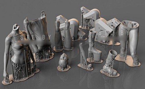 3Versions Uhura 3D Print Figure Model Kits Unpainted Unassembled Garage ...