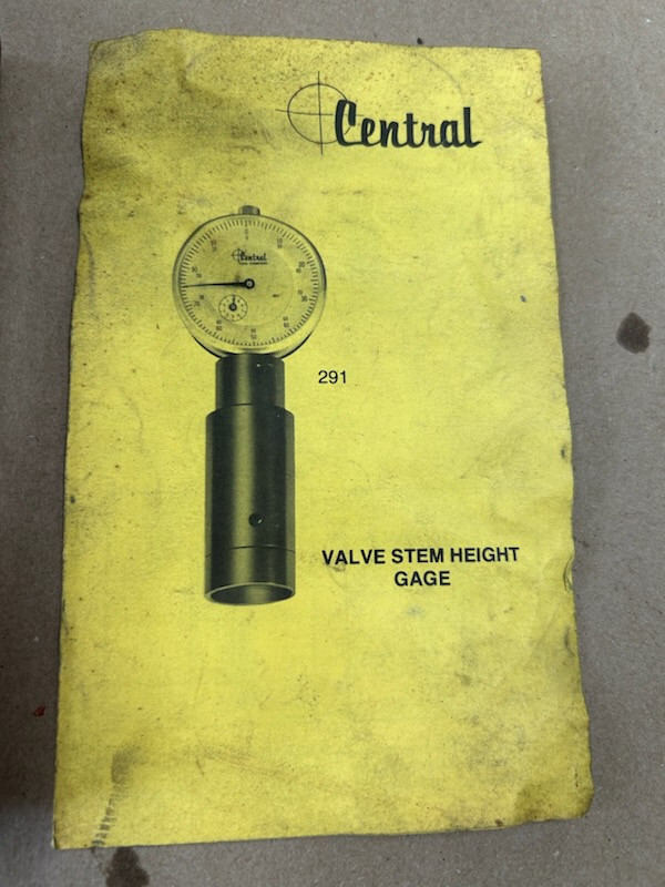 Central Valve Stem Height Gauge Kit 24035 | eBay