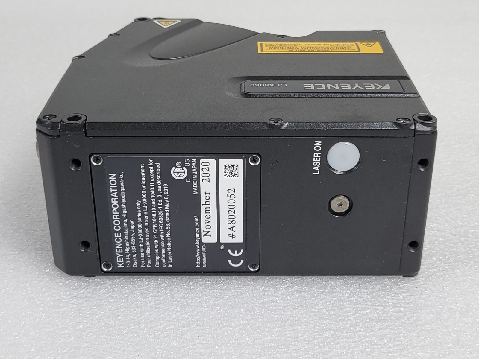 1PC KEYENCE LJ-X8060 High Resolution Inline Measurement Sensor+LJ ...