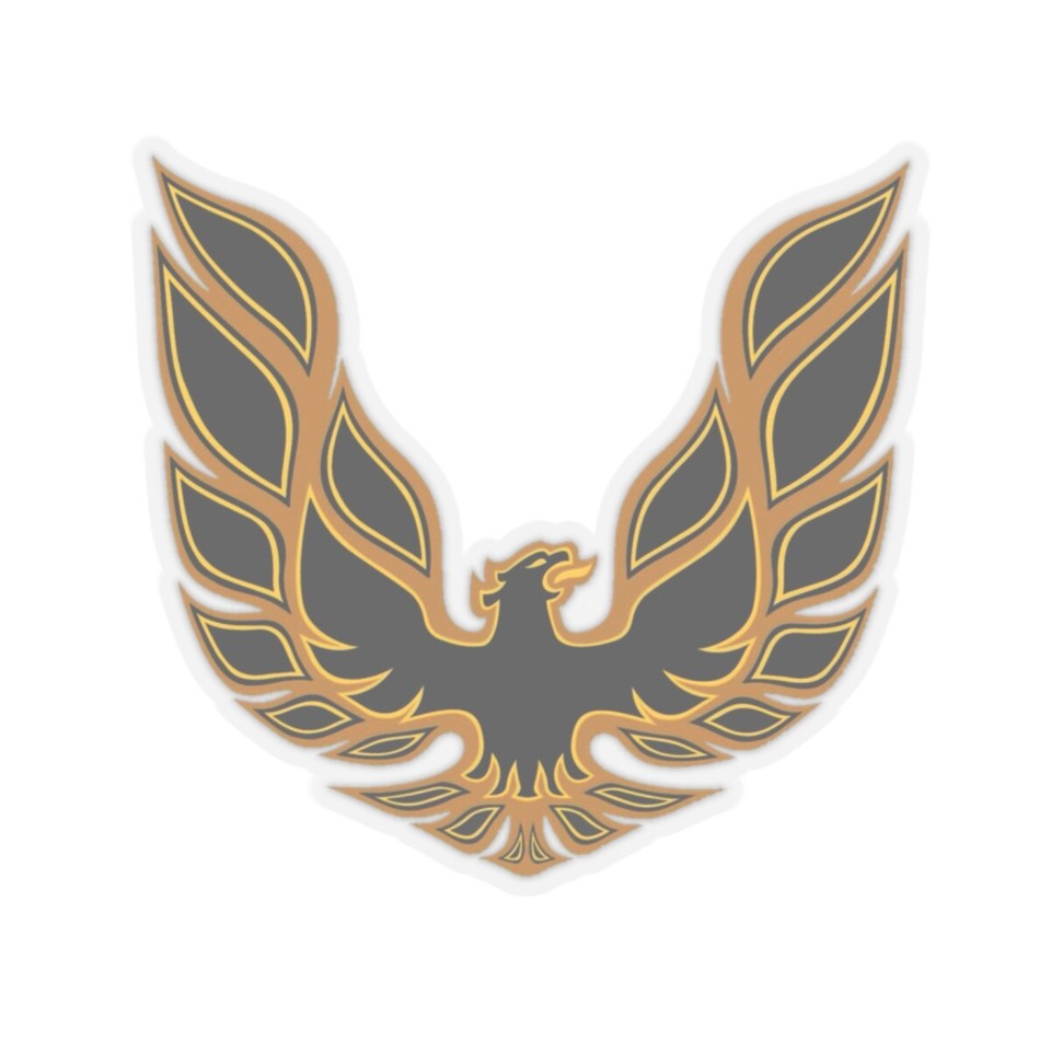 Trans Am Firebird Rising Phoenix traditional logo Kiss-Cut Sticker ...