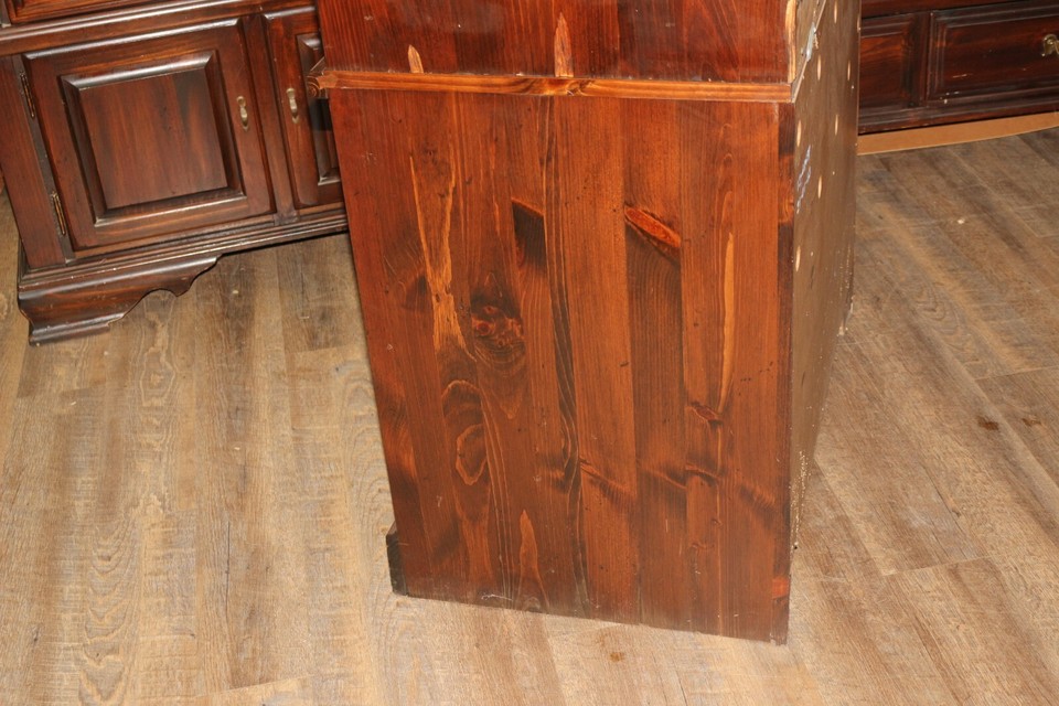 Vintage Ethan Allen Old Tavern Pine Stereo Record Cabinet Kitchen ...