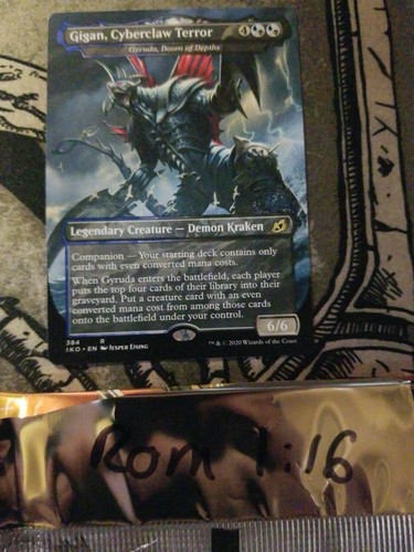 Gigan, Cyberclaw Terror Ikoria: Lair of Behemoths MTG Gyruda, Doom of ...