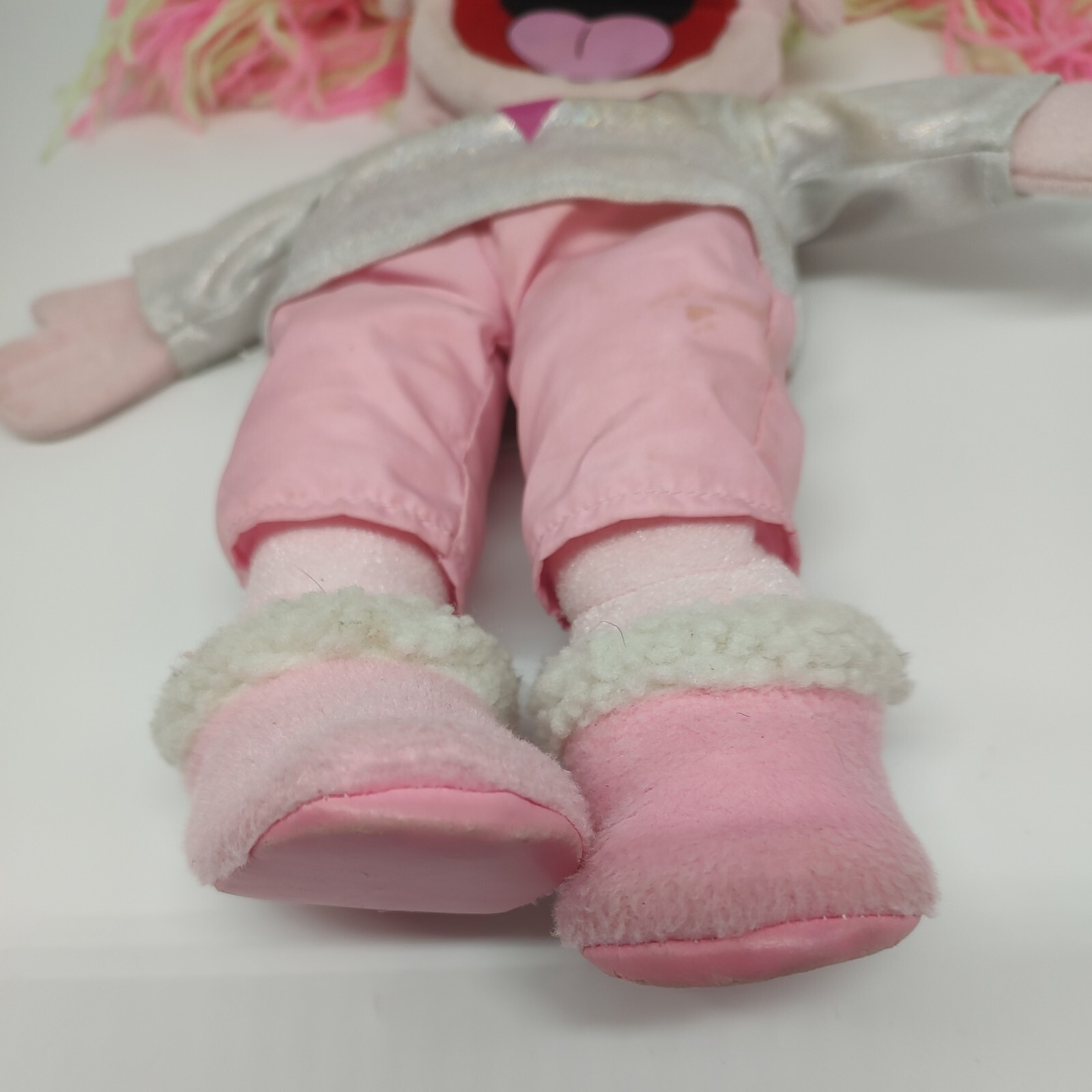 Silly Puppets Kimmie Girl Hand Puppet 15" Pink Heart | eBay
