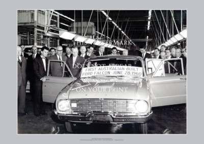 Ford Australia Falcon XK Art Print – First Falcon Broadmeadows – 2 ...