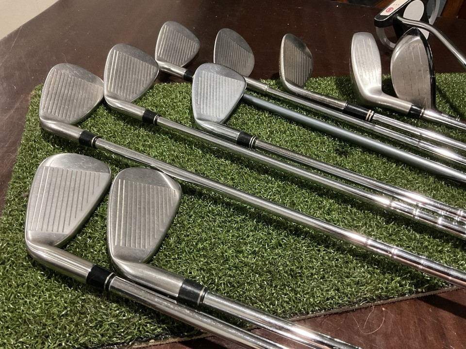 Complete Set Of Golf Clubs-13 Items -Taylormade Clubs w Ogio Bag w ...