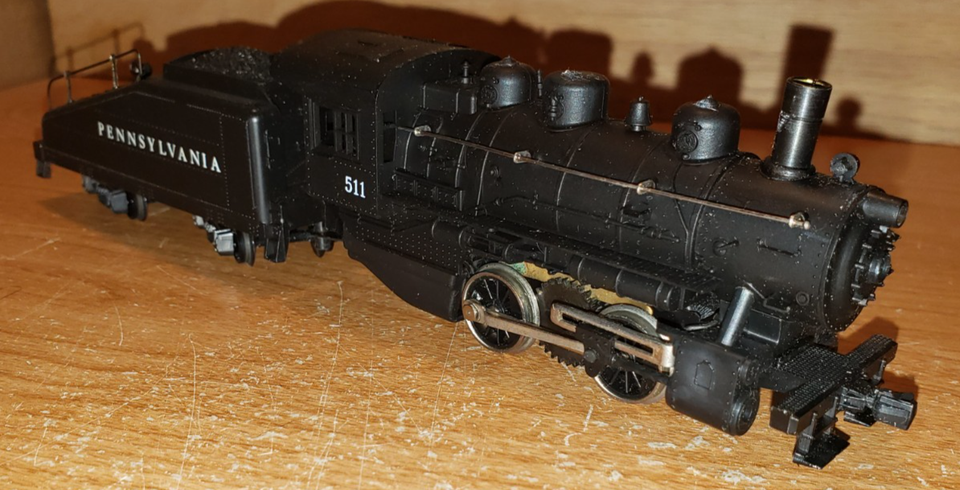 AHM Charmerz HO Scale Penn 0-4-0 Steam Locomotive w/Tender #511 Tested ...