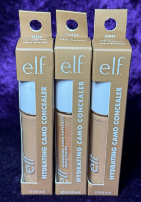 E.L.F. Elf Concealer Lot TAN WALNUT Hydrating Camo Full Coverage Satin ...