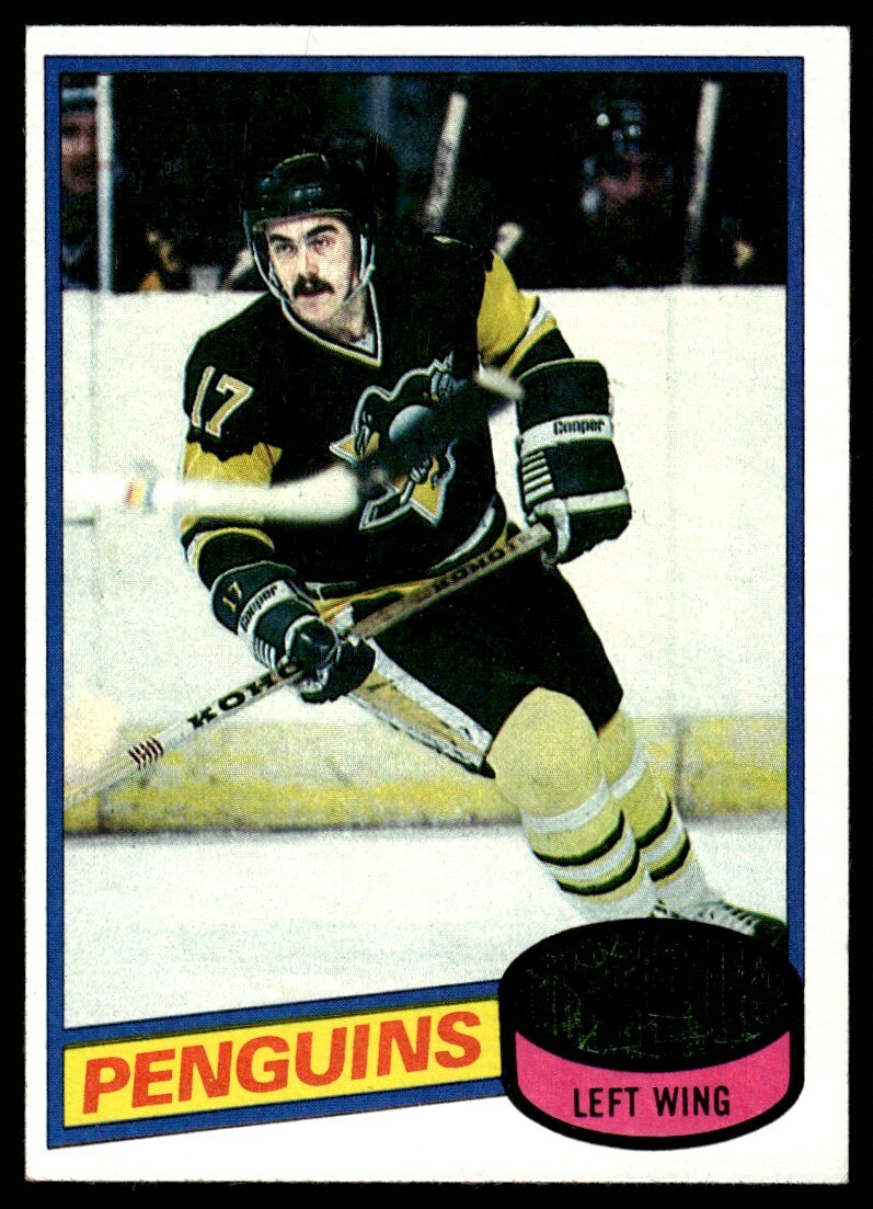 1980-81 Topps Hockey Card Rick Kehoe Pittsburgh Penguins #18 ...