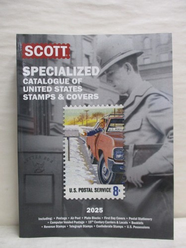 *Special* 2025 Scott Specialized Catalog of US Stamps and Covers ...