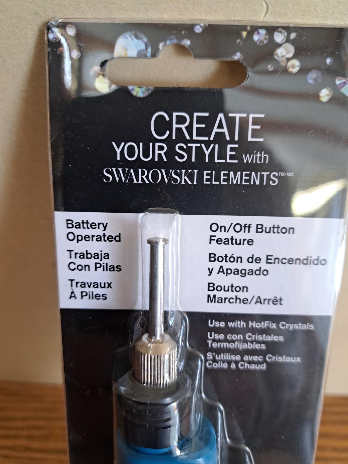 Swarovski Hotfix Crystal Tool Battery Power Portable - New / Sealed