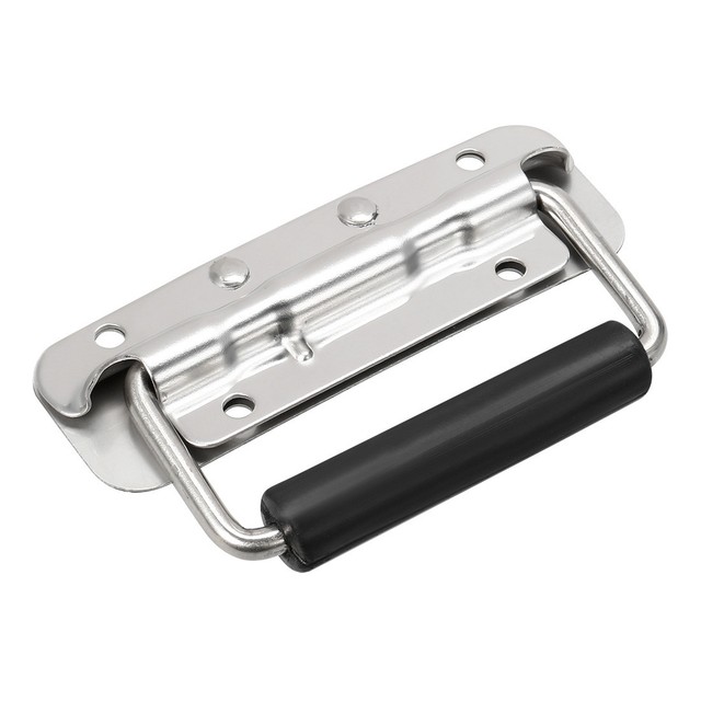 122mmx40mm 304 Stainless Steel Toolbox Case Chest Ring Pull Handle ...