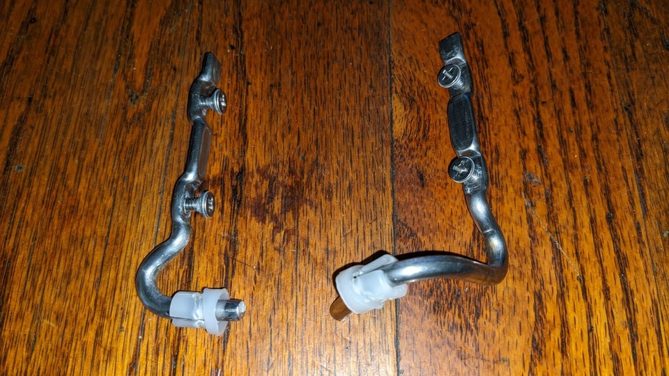 Whirlpool Washer WTW5000DW0 Lid Hinge Set WP91770 WP54583 w/Screws ...