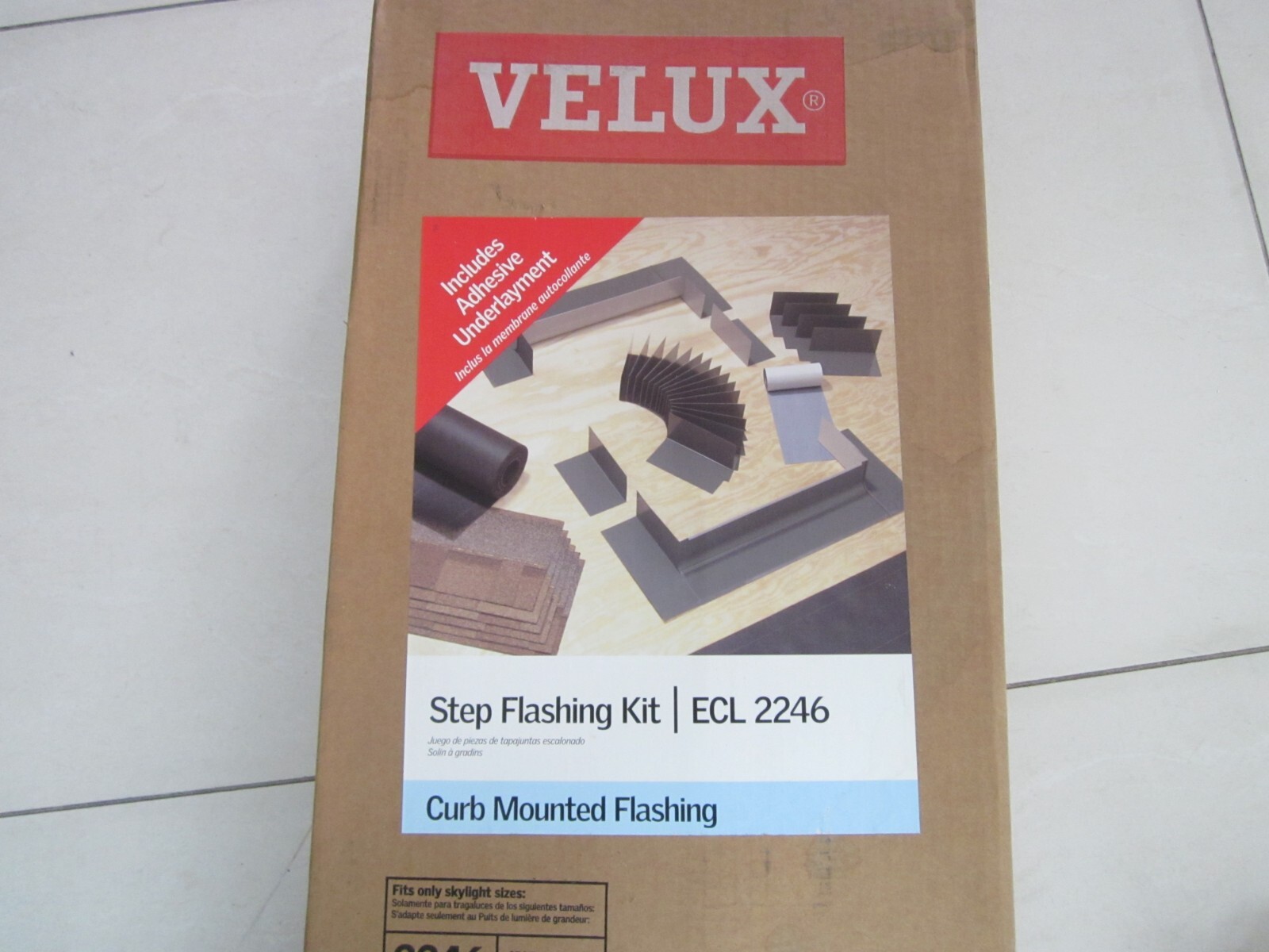 VELUX Step Flashing Kit ECL 2246 Curb Mounted Flashing **NEW** | eBay