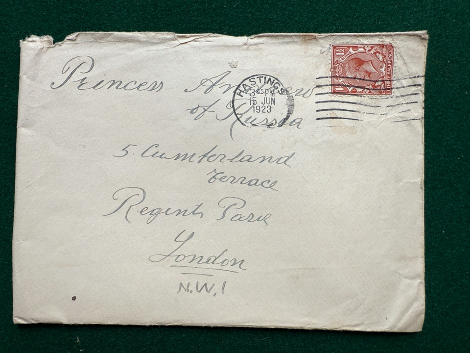 Antique Signed Russian Imperial Letter Photos Friederici Princess ...