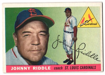 Johnny Riddle 1955 Topps #98 VG | eBay
