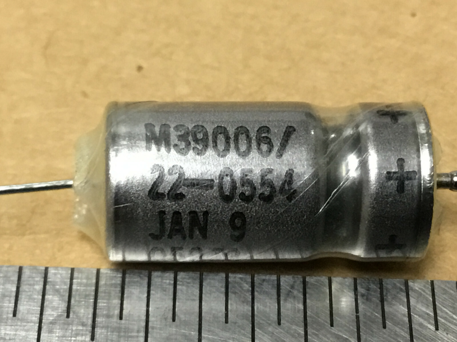 (1 PC) TANSITOR M39006/22-0554 Cap Tant Wet 100uF 30V 10% WITH MFG ...