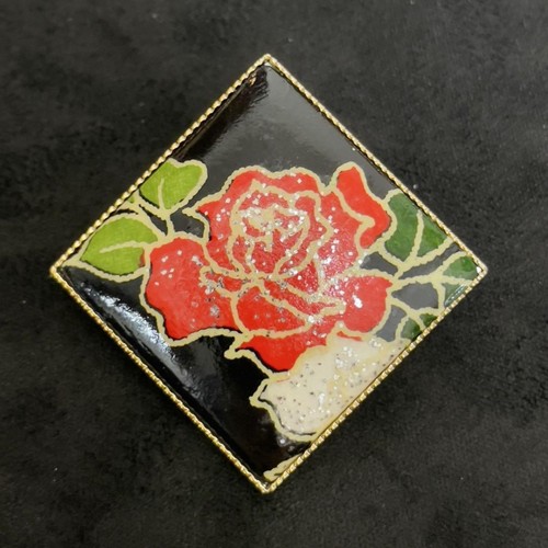 Japanese Brooch Rose Red Retro Fashion Party Retro Classic Gift K | eBay
