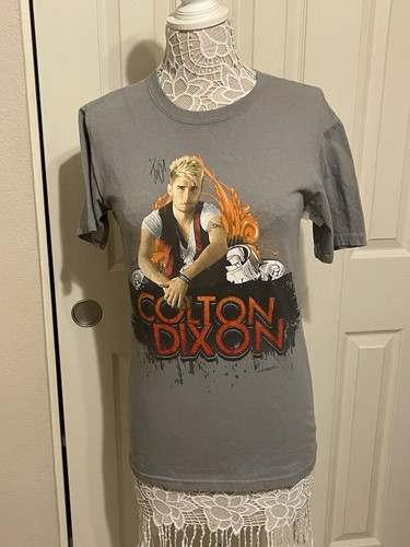 Colton Dixon SIGNED American Idol 2012 Tour T-shirt Small | eBay