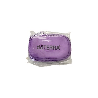 doTERRA Oil Key Chain Travel Case Holds 8 Vials Carabiner Clip Purple ...