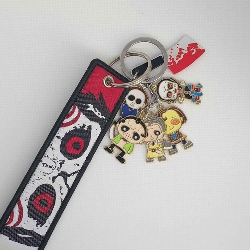 Serial Killer Keychain with Jigsaw Strap and Accessories | eBay