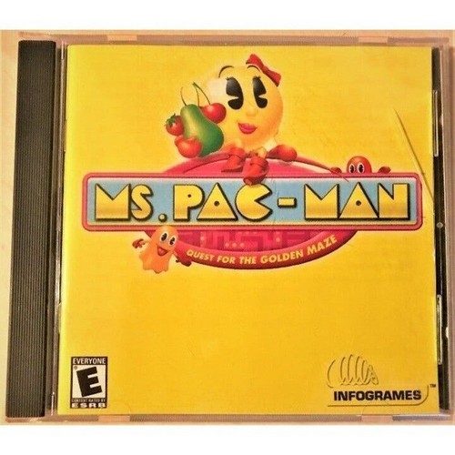 Ms. Pac-Man PC CD Rom Vintage Video Game | eBay