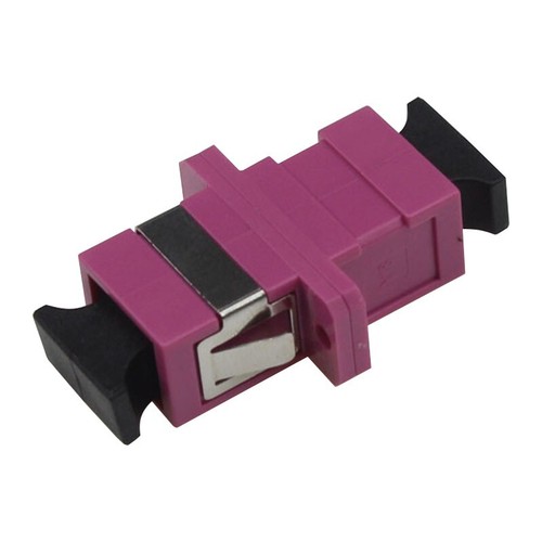 10pcs SC MM OM4 SX Ear welding Adapter Fiber Optic Cable Connector ...