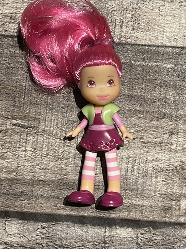 STRAWBERRY SHORTCAKE RASPBERRY TORTE MINI DOLL 3" HASBRO SMELLS BERRY ...