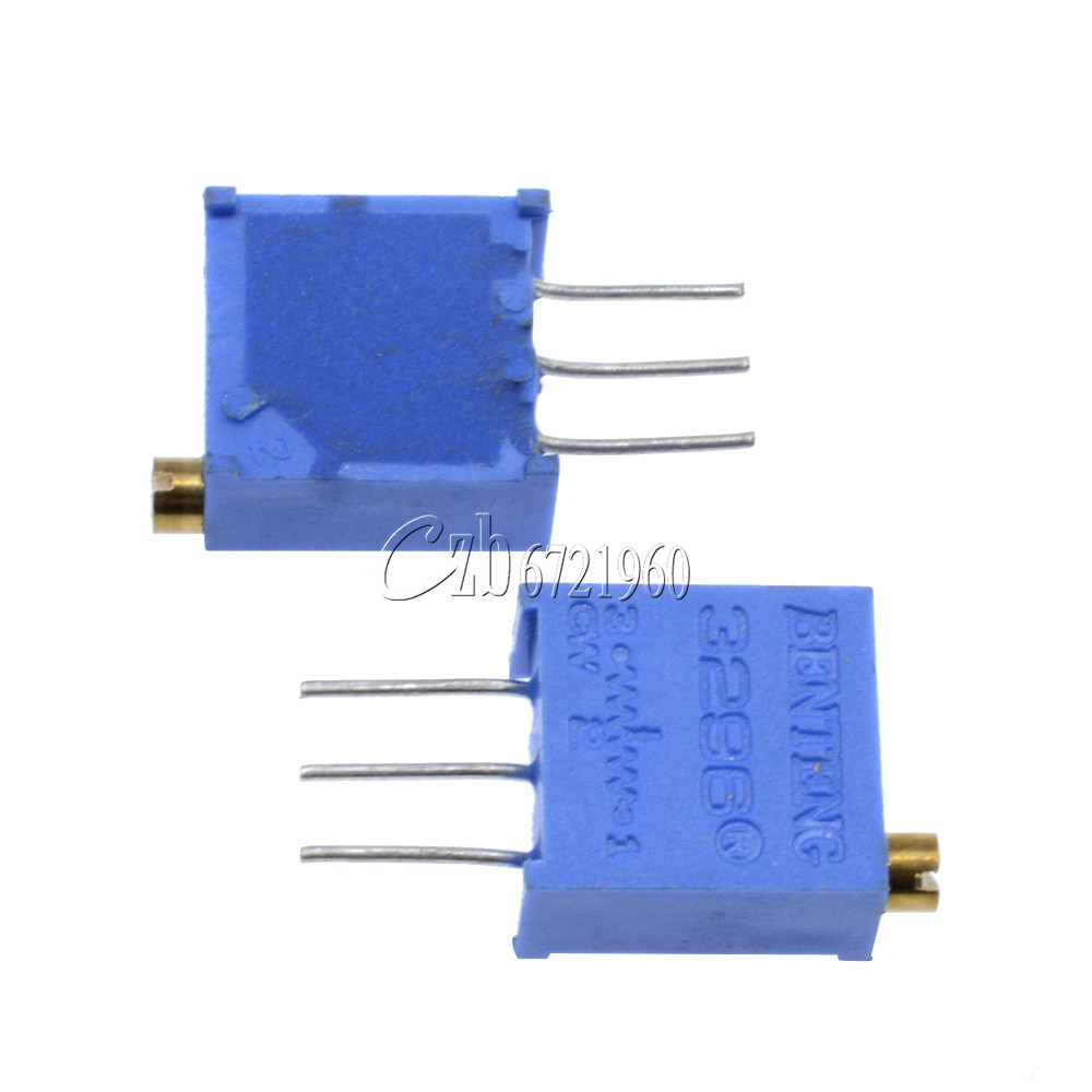 10Pcs 3296W-502 3296 W 5K ohm Trim Pot Trimmer Potentiometer | eBay