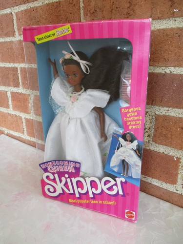 1988 Homecoming Queen Skipper African American Doll #2390 Barbie's Teen ...