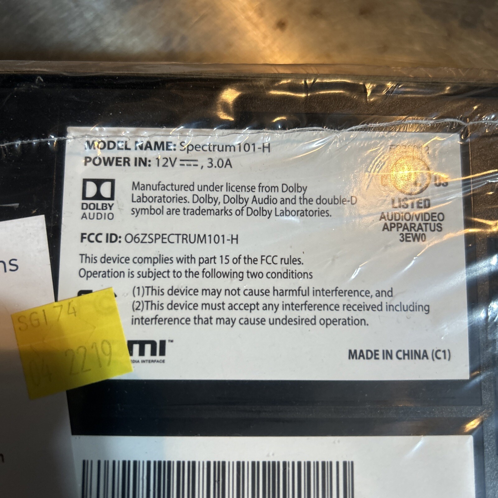 Charter Spectrum 101-h HD Cable Digital Video Receiver With Power ...