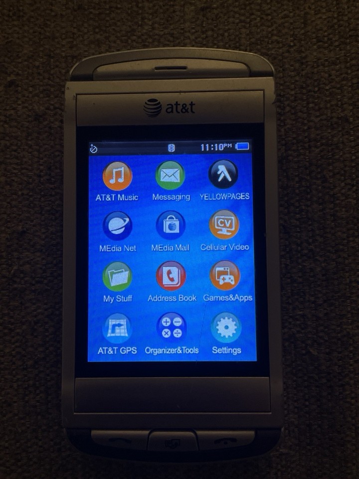 2008 Slide Phone Touchscreen QUICKFIRE (AT&T) Fully Functional . Qwerty ...
