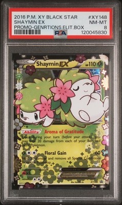 2016 POKEMON XY BLACK STAR PROMO GENERATIONS ELITE TRAINER BOX SHAYMIN ...