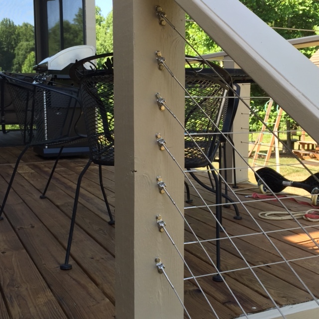 Stainless Steel - 316SS - Deck Toggle for 1/8" Cable Railings | eBay