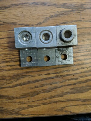 Burndy KA31U 6 AWG-350 kcmil CU9AL Aluminum Terminals Lugs Connectors ...