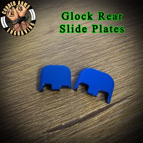 Flowers - Glock Rear Slide Plate Back Plate for Full Sized Glocks Gen1 ...