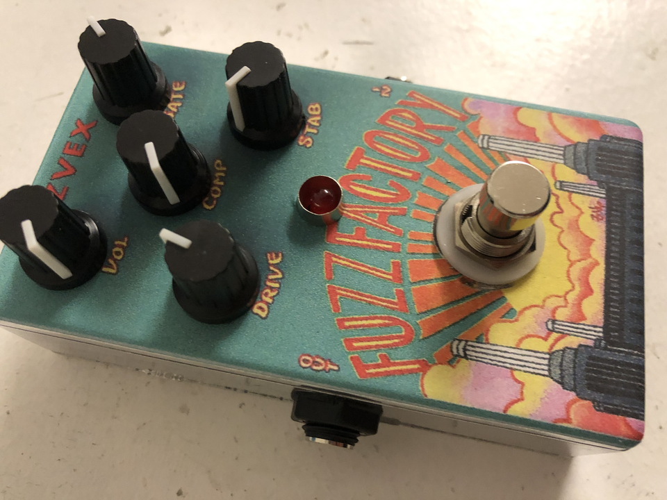 Fuzz Factory Silicon Fuzz Clone Guitar Effects Pedal | eBay UK