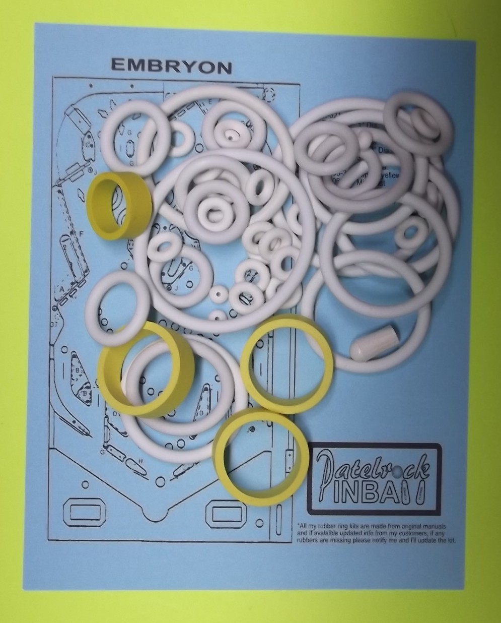 1981 Bally Embryon pinball super kit | eBay