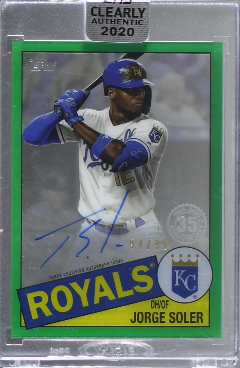 2020 Topps Clearly Authentic Autographs - 1985 Topps Baseball ...