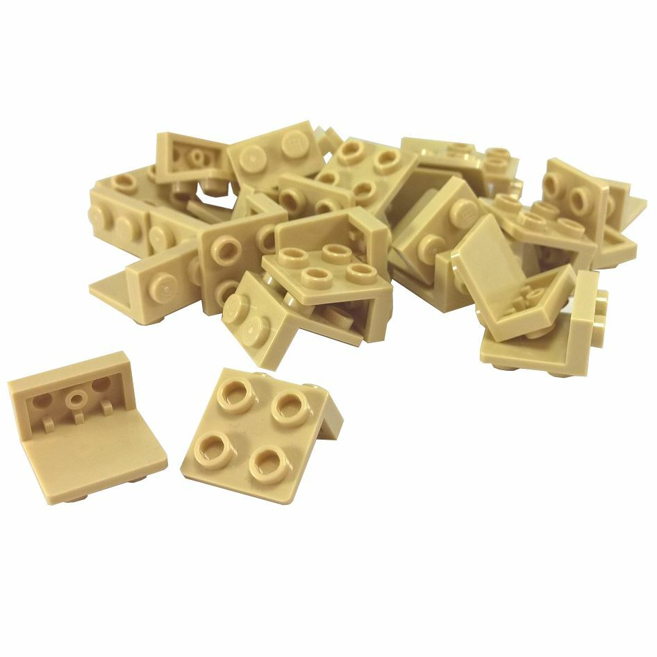30 NEW LEGO Bracket 1 x 2 - 2 x 2 BRICKS Tan | eBay