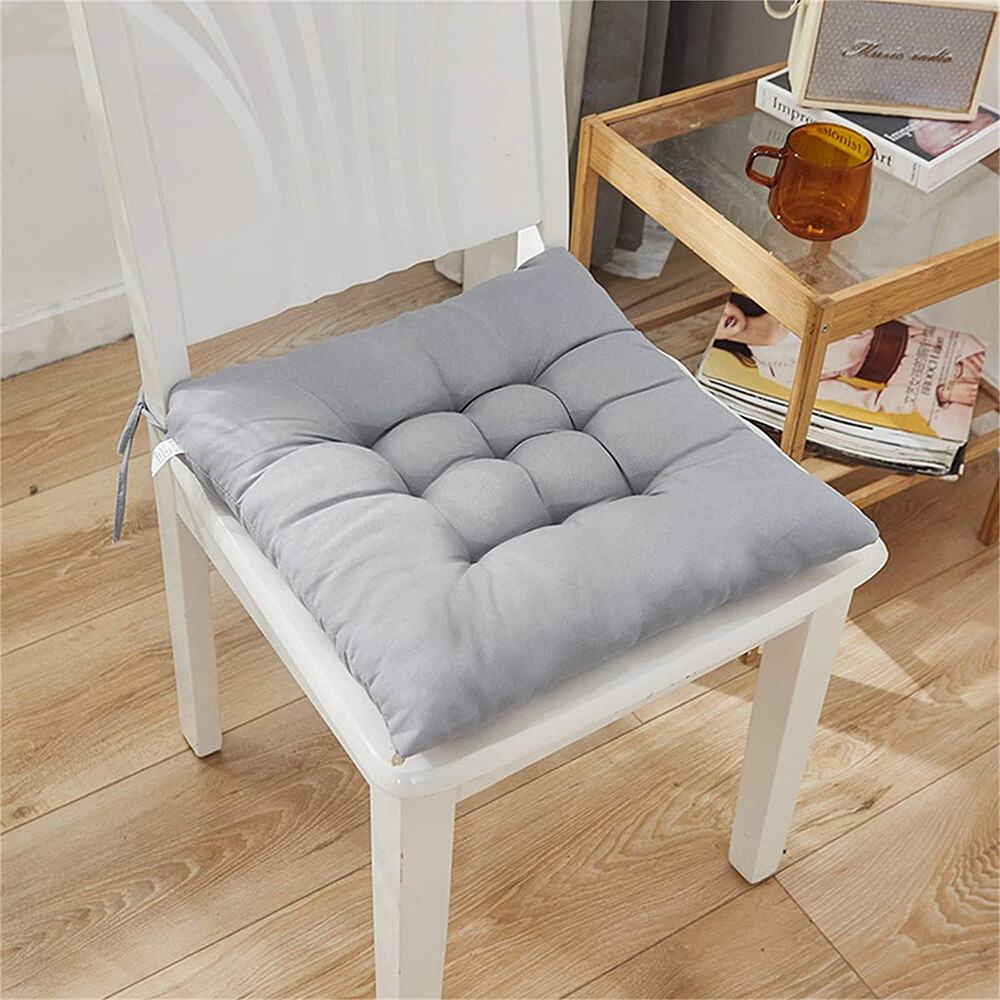 4x Chair Seat Garden Pads Furniture Dining Patio Outdoor Tie On ...