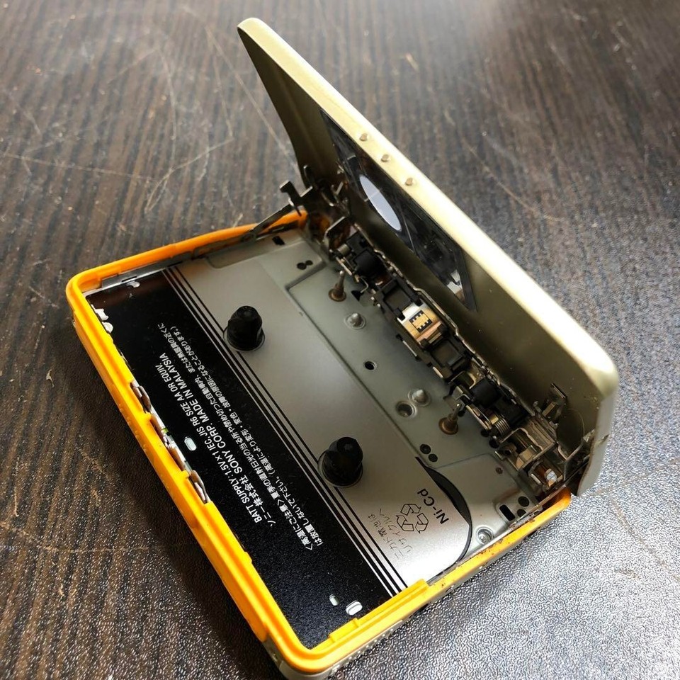JUNK SONY Cassette player Walkman WM-EX621 silver from Japan | eBay