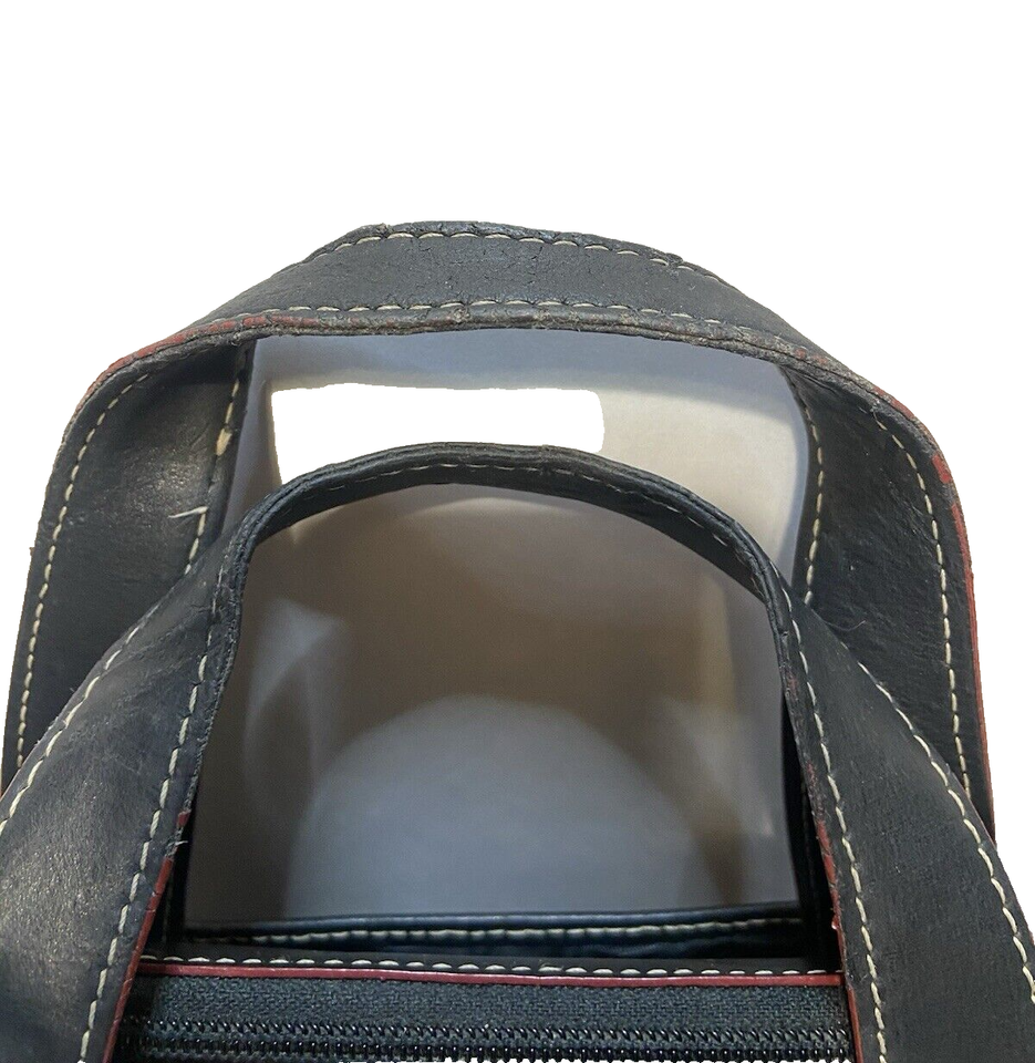 Lodis Leather Black Laptop Business Bag Organizational Pocket 13H X 14 ...