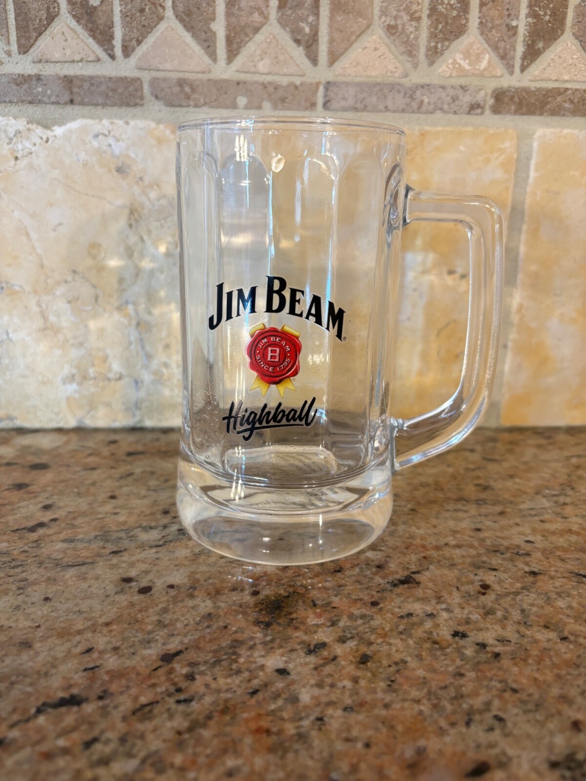 Jim Beam Highball Beer Mug Pint 16 oz Glass Stein | eBay