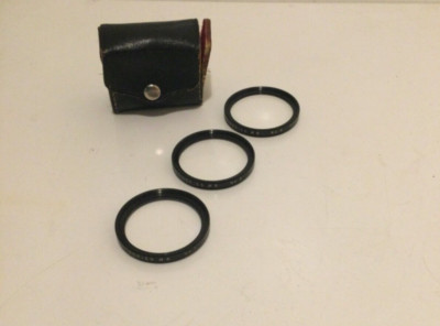 Vivitar P&B 52mm Filter macro +1, +2, +3 close-up lens set | eBay